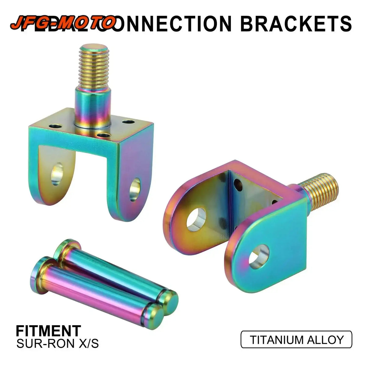 SurRonshop Titanium Foot Peg Mounts - SurRonshop